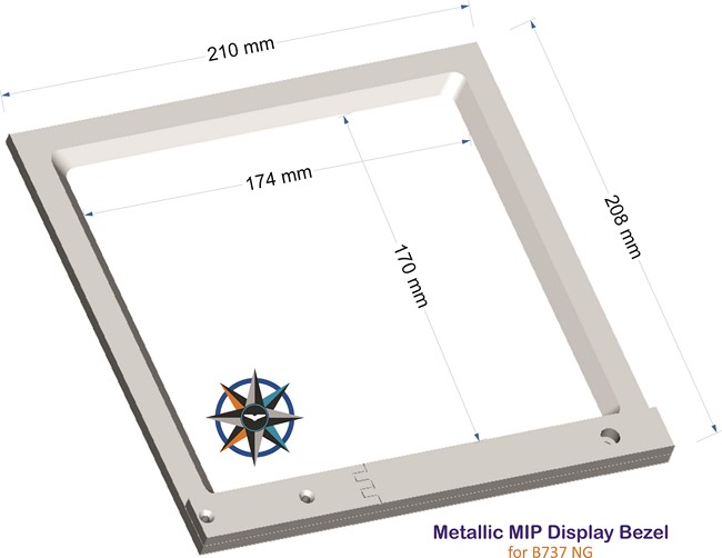 Metallic Display Bezel